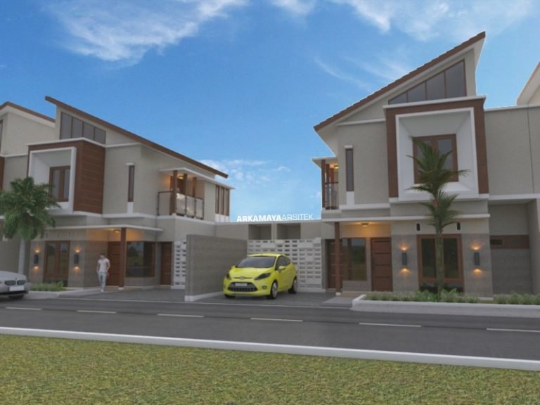 JASA ARSITEK JAKARTA – Proyek Desain Rumah Tinggal Bertingkat 120m2 ...