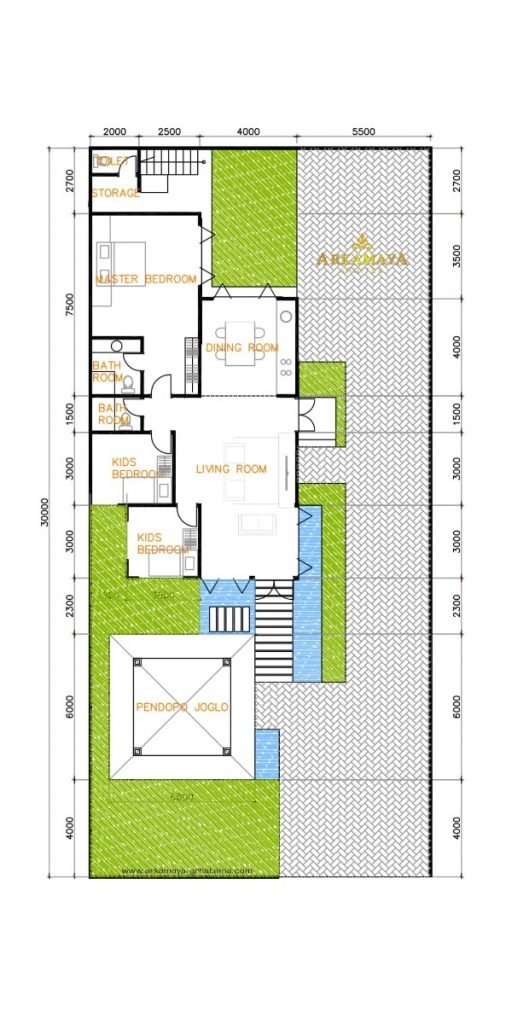 Contoh Layout Denah - Jasa Arsitek Kontraktor Jogja | Desain Bangun ...
